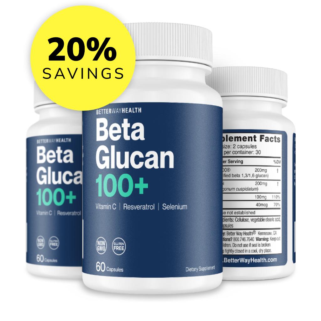 Buy Beta 1 3D Glucan 300 For the Biggest Immune Boost Ever – Better Way ...