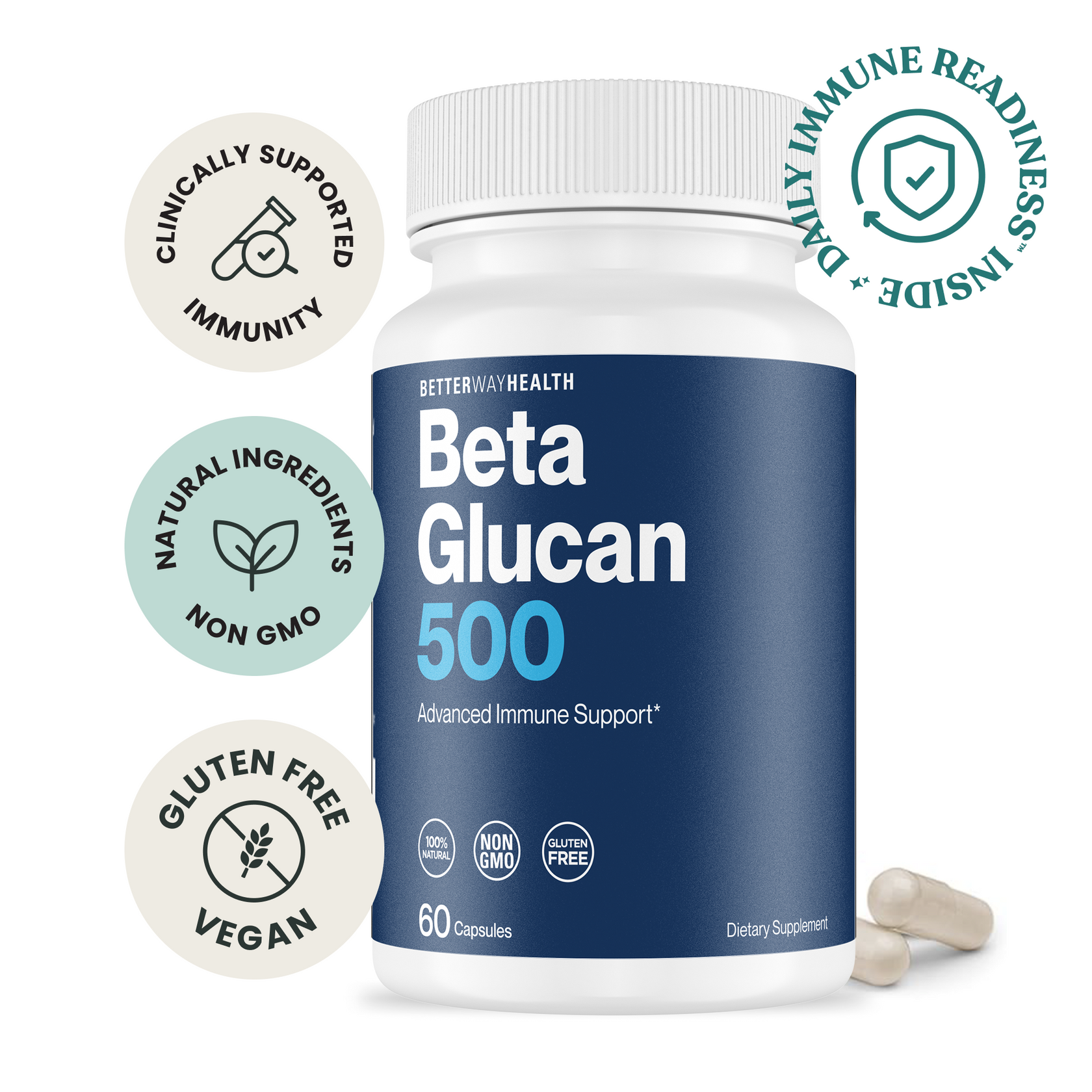 Buy Beta 1 3D Glucan 300 For the Biggest Immune Boost Ever – Better Way ...